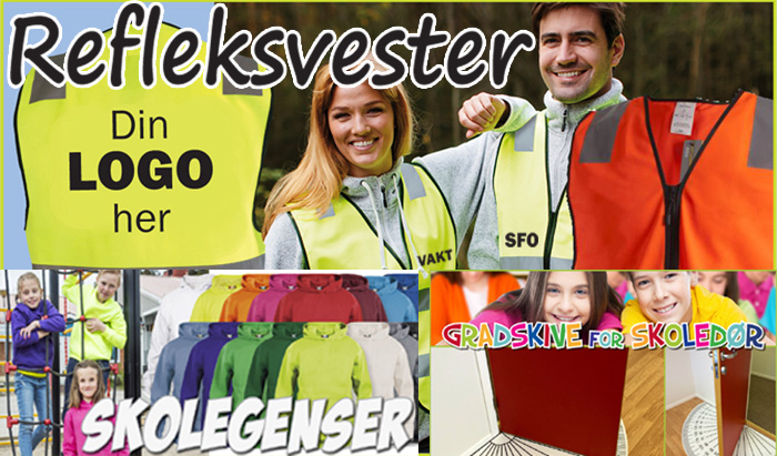 Skoletrykk: ulike varer til skoler og barnehager m.m. - Avseth